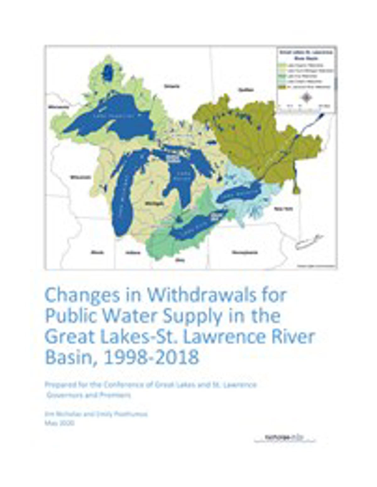 Public Water Supply 1998-2018 Report Released- The Great Lakes-St ...